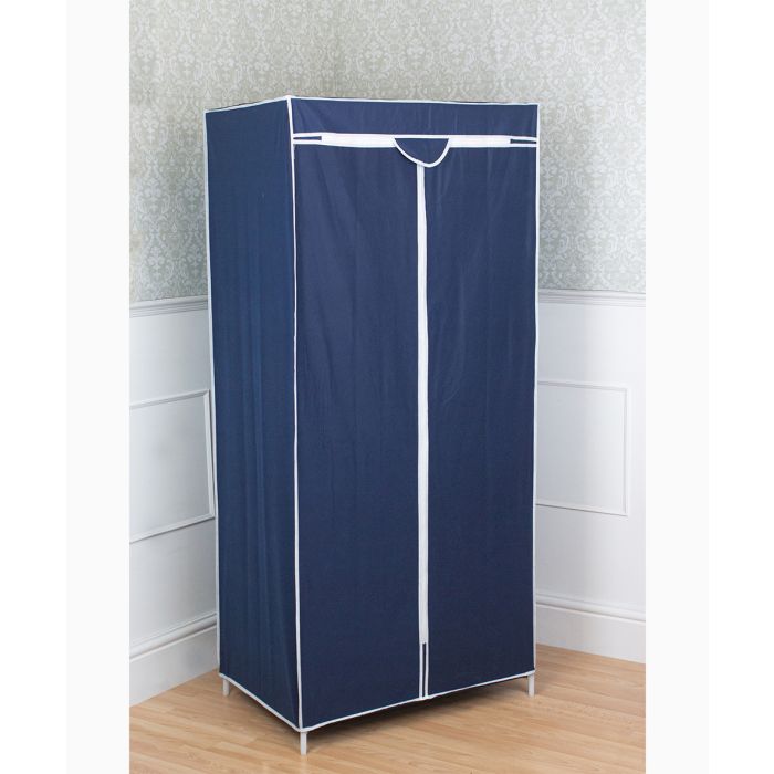 Blue canvas wardrobe store