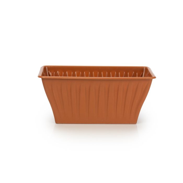 Set of 3 Rectangle Terracotta Planter | Healthy Living Direct